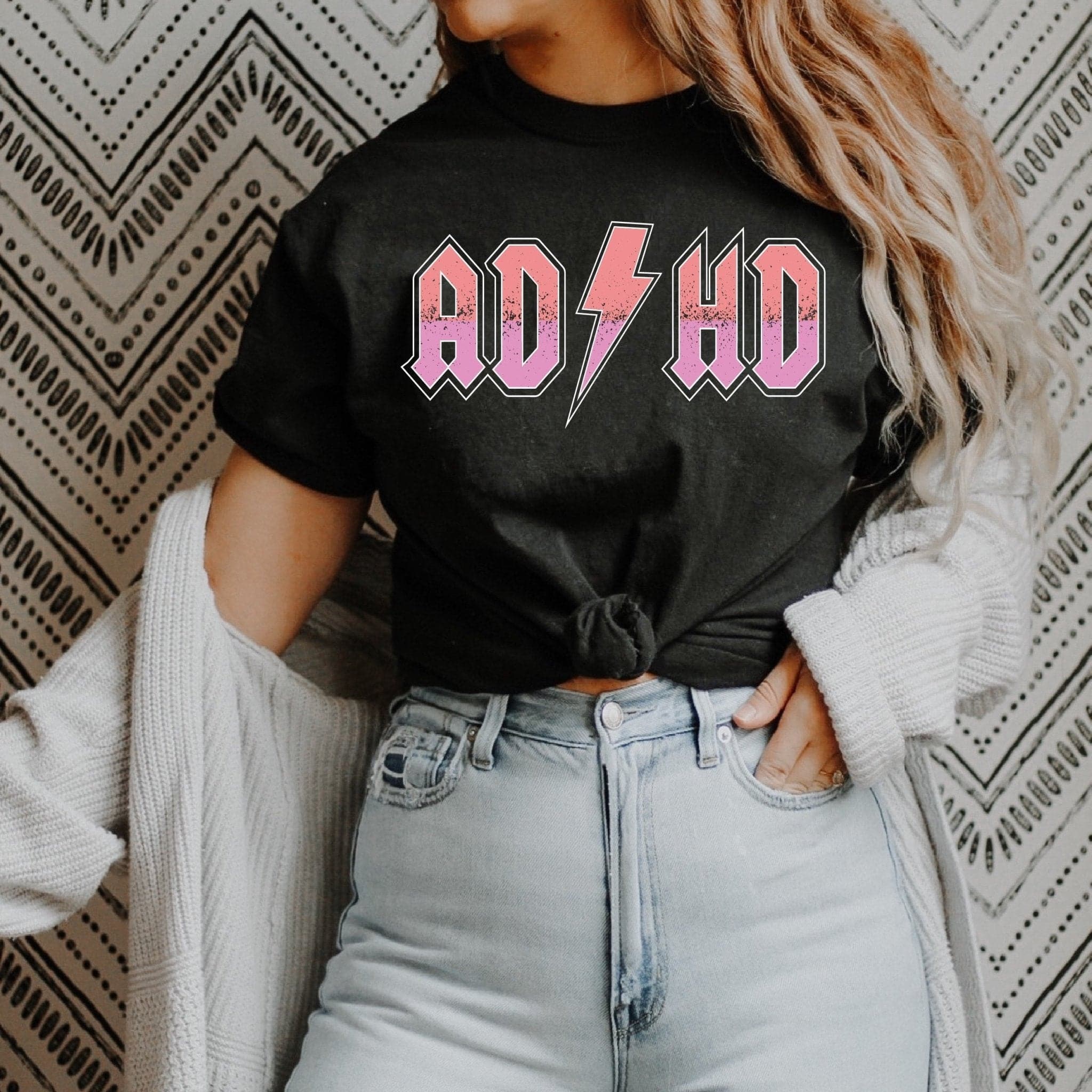 ADHD Band Tee - Black – Sweetees